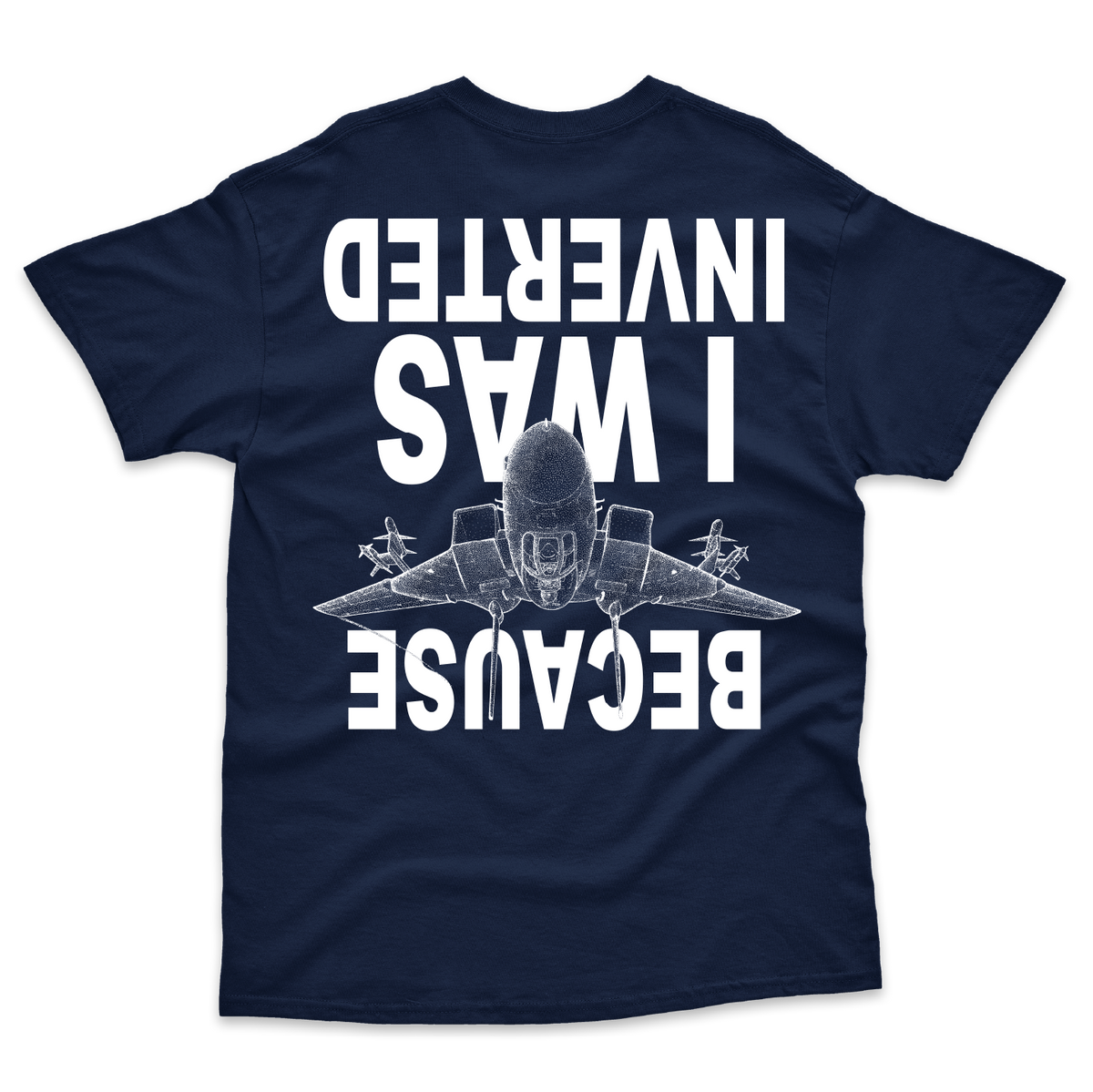 BECAUSE I WAS INVERTED II — Blackbird Flight Wear