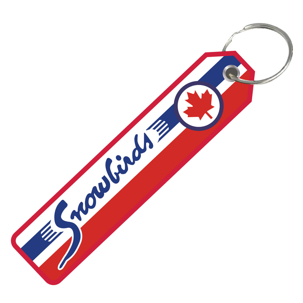 Canadian Snowbirds Keychain — Blackbird Flight Wear